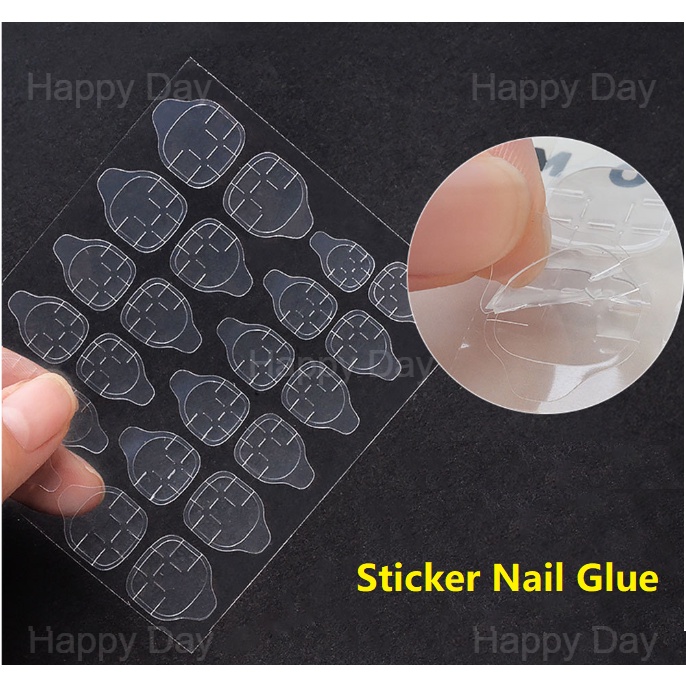 Nails gel nail sticker fake nail glue sticky double-sided tape Fake ...