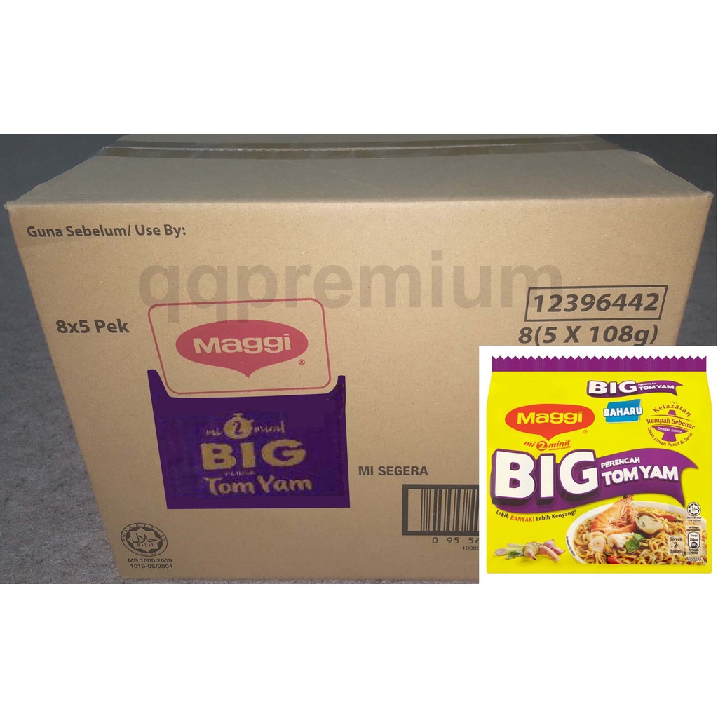 Maggi Big Kari 1 carton (40packs x 111g) | Shopee Malaysia