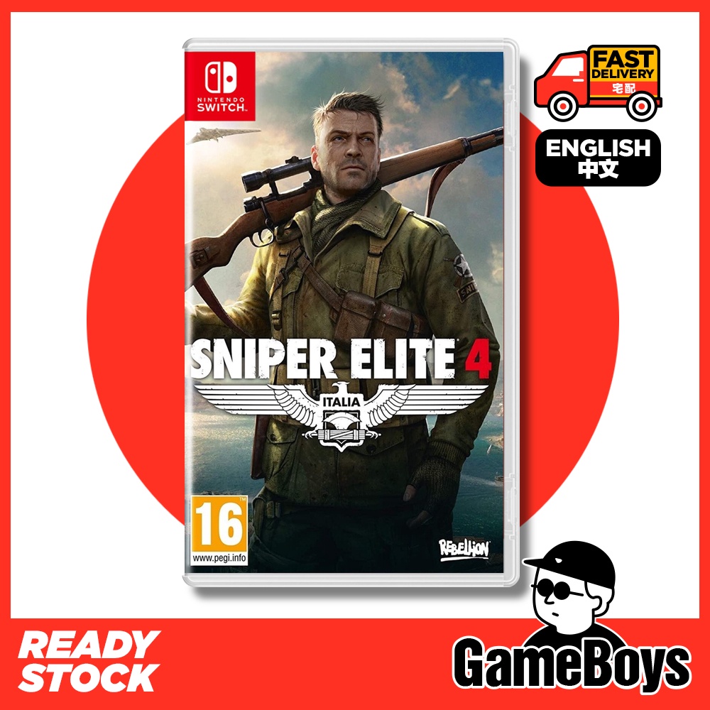 Nintendo Switch Sniper Elite 4 [Eng/Chi] | Shopee Malaysia