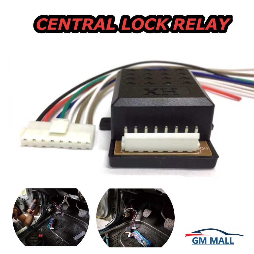 CAR CENTRAL LOCK RELAY Lock Module Alarm System Spare Parts Proton ...