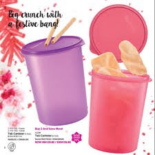 SALE Tupperware Tall Canister 10 Liter | Shopee Malaysia