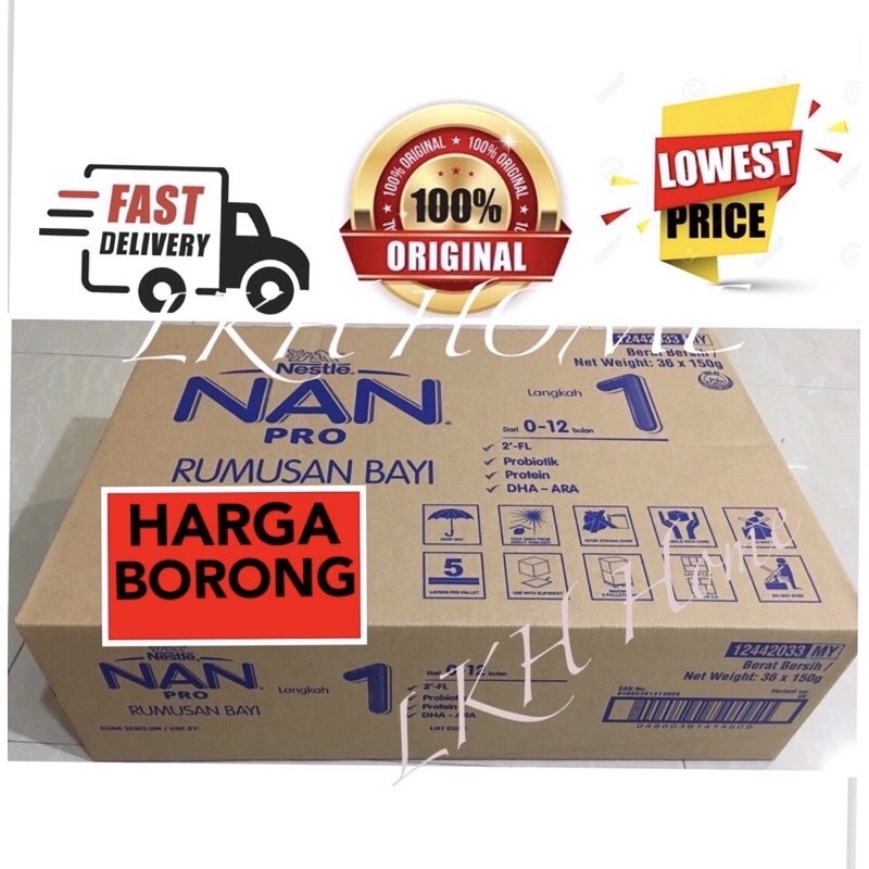 Nestle Nan Pro 1 (1 cartoon OFFER price) | Shopee Malaysia