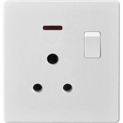 reTouch White Ultra Rimless Switch 13A 15A Big Rocker Universal USB ...