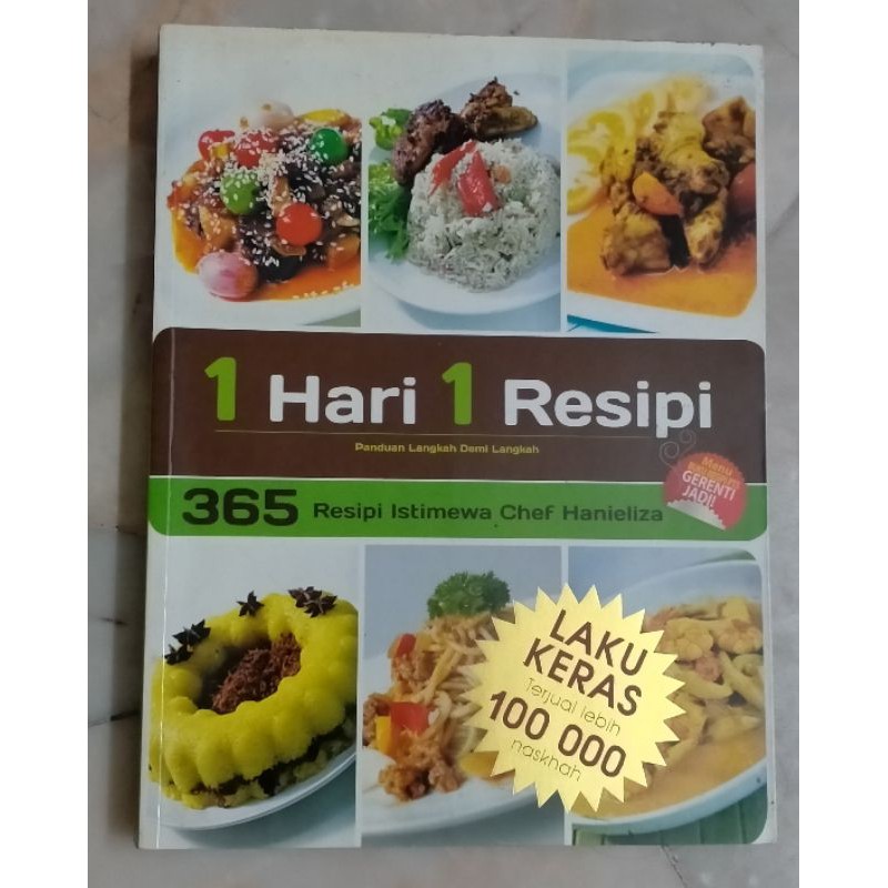 Buku Resipi Chef Hanieliza | Shopee Malaysia
