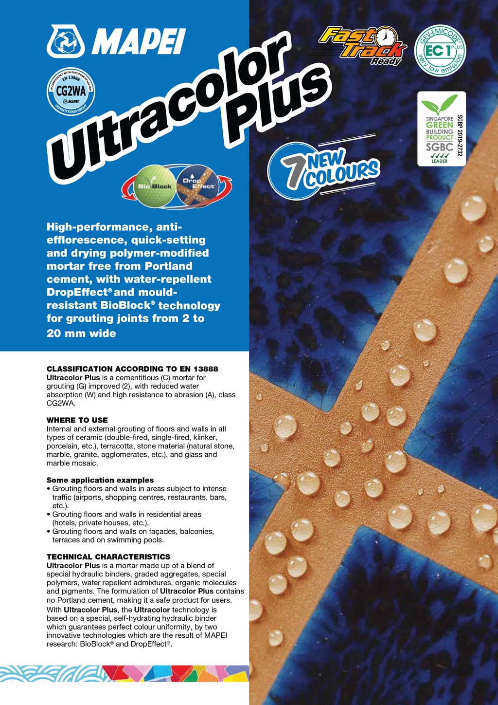 MAPEI ULTRACOLOUR PLUS FOR SWIMING POOL & EXTERIOR AREA HIGH ...