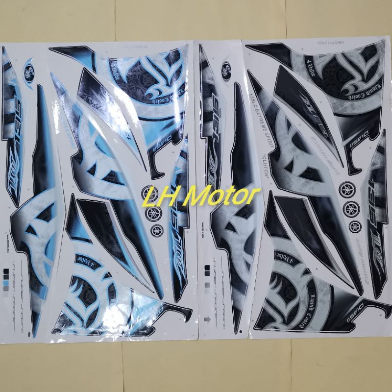 Yamaha 🌟LC 135 V2 Extreme Spirit ( 13 ) 🌟Body Sticker | Shopee Malaysia