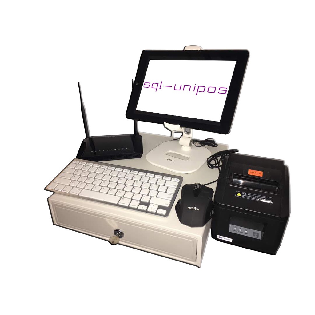 SQL-Unipos joi 11 food & beverage pos system + oder station + report printer | Shopee Malaysia