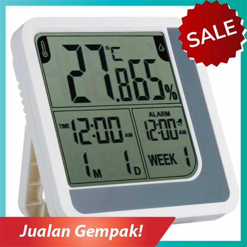 BEST SELLER [Chinese Version] LCD Digital Indoor Thermometer Hygrometer ...