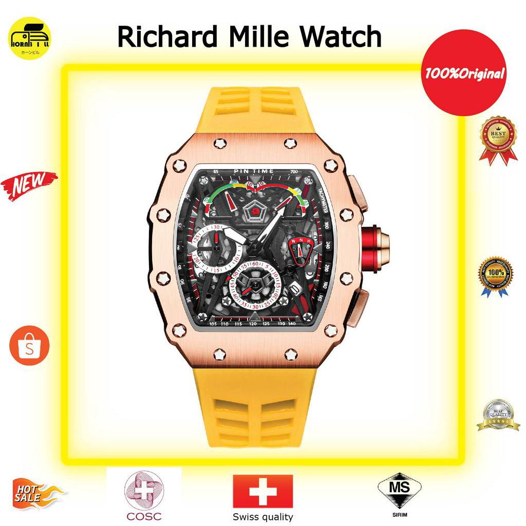 NEW Richard watch watch star diamond wine barrel type 100% original/jam ...