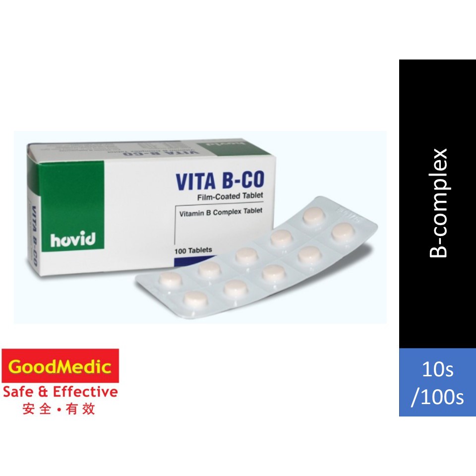 Vita B-CO B-complex (hovid) (10s) | Shopee Malaysia