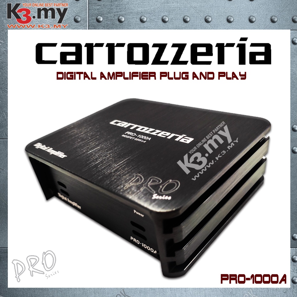 Carrozzeria AMP SQ DSP Digital Amplifier Plug And Play Android Player ...