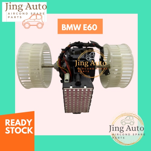 BMW E60 SERIES ORIGINAL AIR COND BLOWER MOTOR C/W REGULATOR (RECOND ...