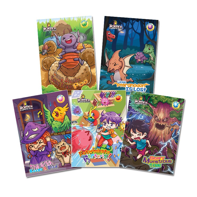 The Science Explorer Series Level 1 Issue 1 to 5 | Shopee Malaysia
