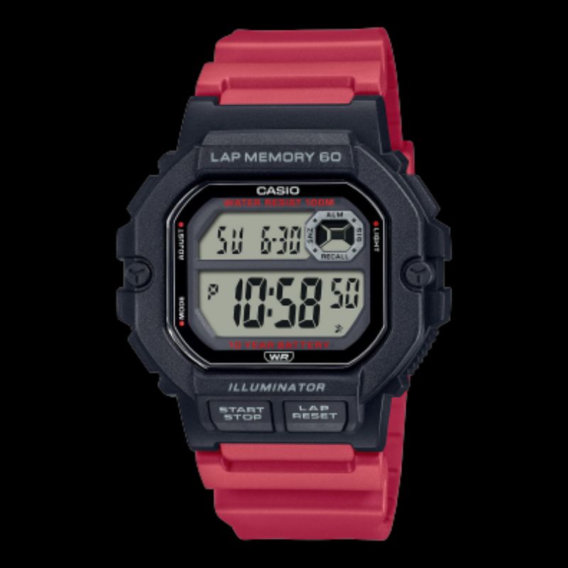 Watch - Casio Sports WS1400-4 - ORIGINAL | Shopee Malaysia