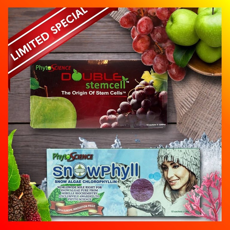 🍏 ️ PhytoScience Double Stem Cell Snowphyll Anti Aging Acne Treatment ...