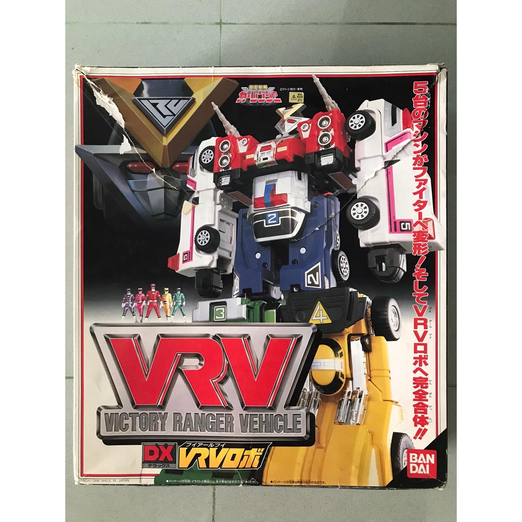 DX Chogokin VRV Robo Power Rangers Megazord Carranger | Shopee Malaysia
