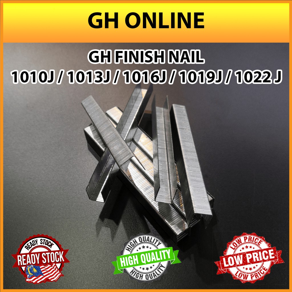 AIR GUN NAIL/AIR TACKER NAIL U SHAPE NAIL 1010J / 1013J / 1016J / 1019J ...