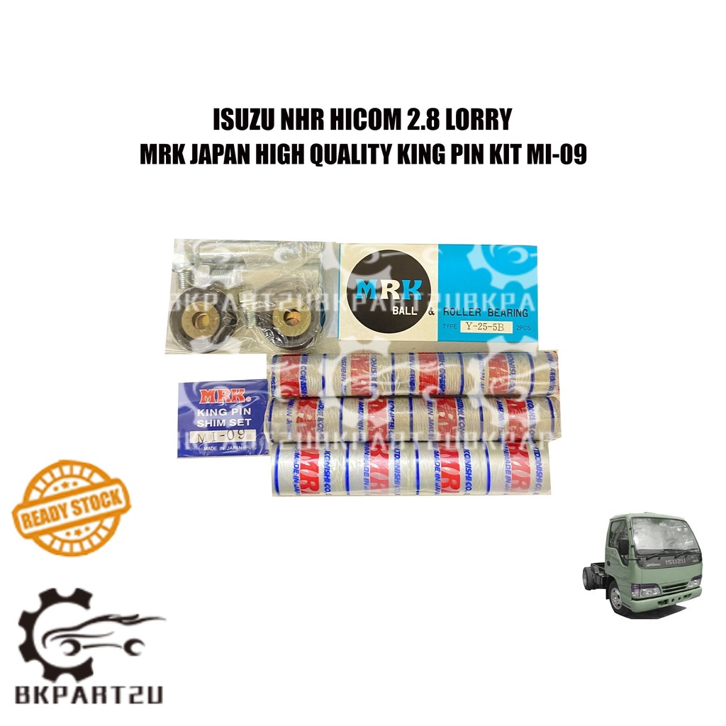 ISUZU NHR HICOM 2.5 2.8 1 TON LORRY KING PIN KIT MADE BY MRK JAPAN MI ...