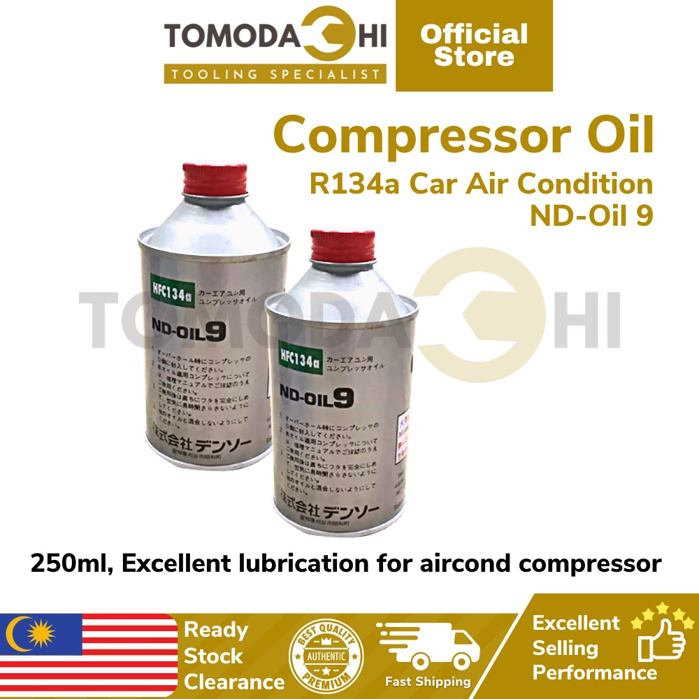 TOMODACHI ND Oil 9 DENSO Aircond Compressor Oil R134a Car Air ...