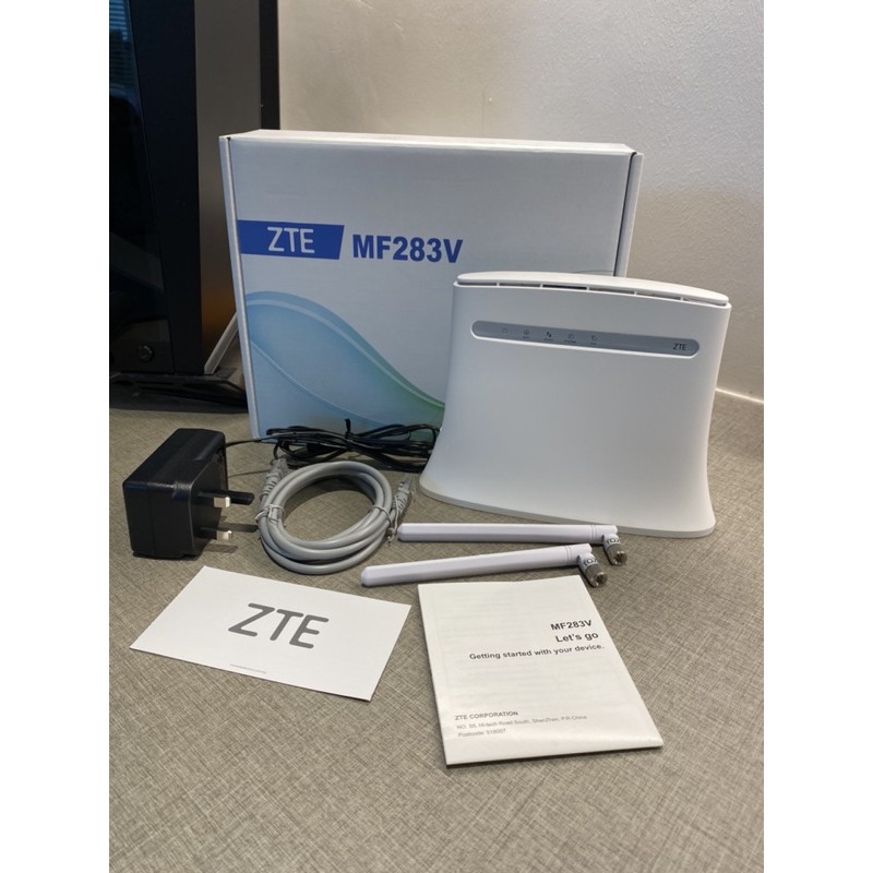 ZTE MF283V 4G Portable Wifi Router(Free Antenna) | Shopee Malaysia
