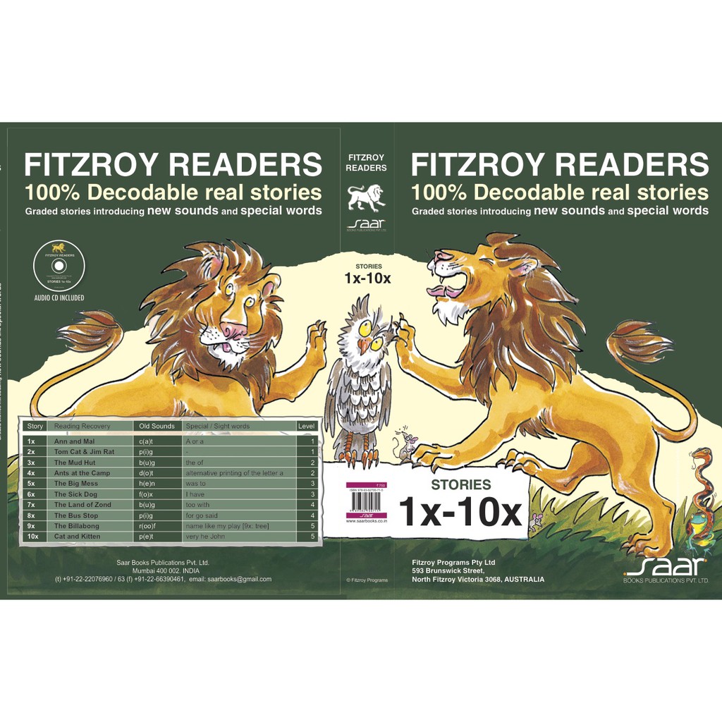 FITZROY READER 1X-10X/11-20/11x-20x/41-5-/51-60 PHILIP O' CARROLL ...