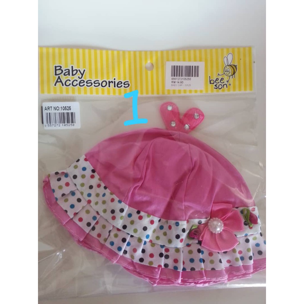 BABY CAP TEDDY BEAR -BEESON | Shopee Malaysia
