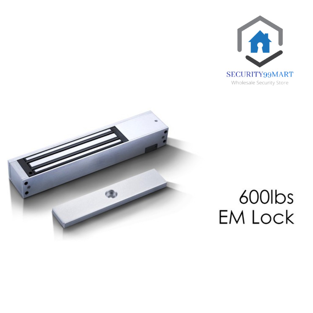 EM600 Single Door 600lbs Door Access Electromagnetic lock (EM lock ...
