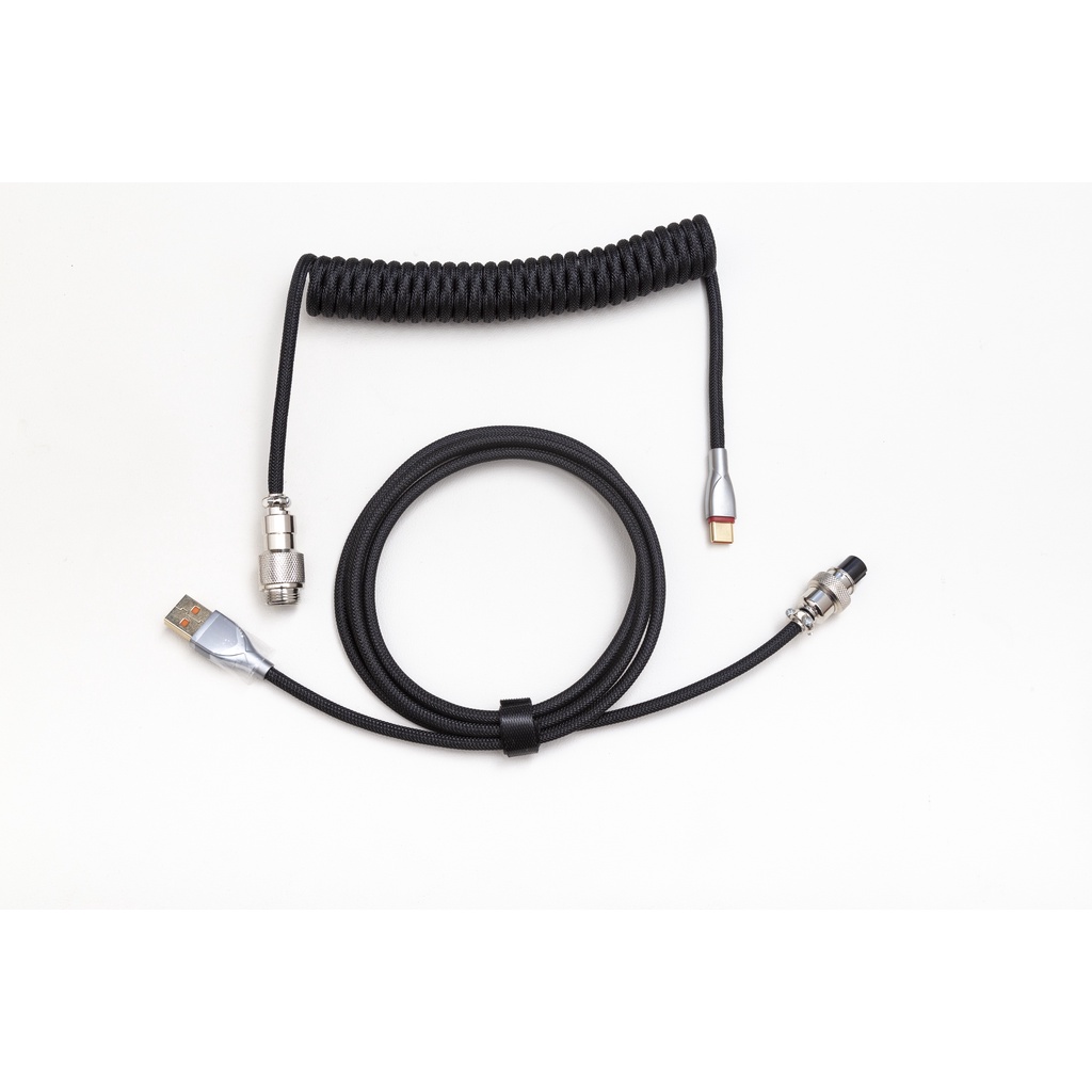 [𝗥𝗘𝗔𝗗𝗬 𝗦𝗧𝗢𝗖𝗞] Custom Coiled Cables for Mechanical Keyboards | Eva ...