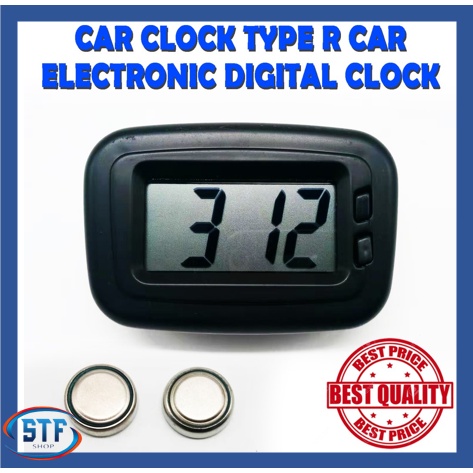 Car Clock type R Car Electronic Digital Clock | Shopee Malaysia