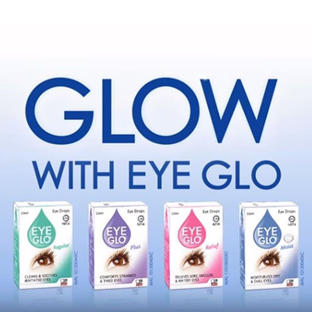 EYE GLO EYE DROPS GLO PLUS/ REGULAR/ MOIST/ RELIEF 10ML | Shopee Malaysia