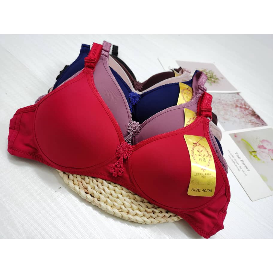32-40 BAJU DALAM SEDERHANA {205} / NON-WIRED 32-40 SIMPLE BRA | Shopee ...