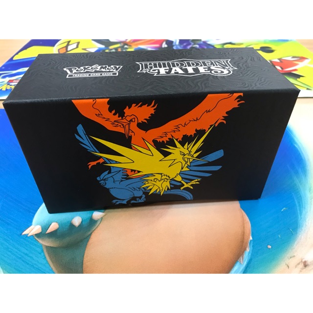 Pokemon TCG Box Hidden fates (Only Box) | Shopee Malaysia