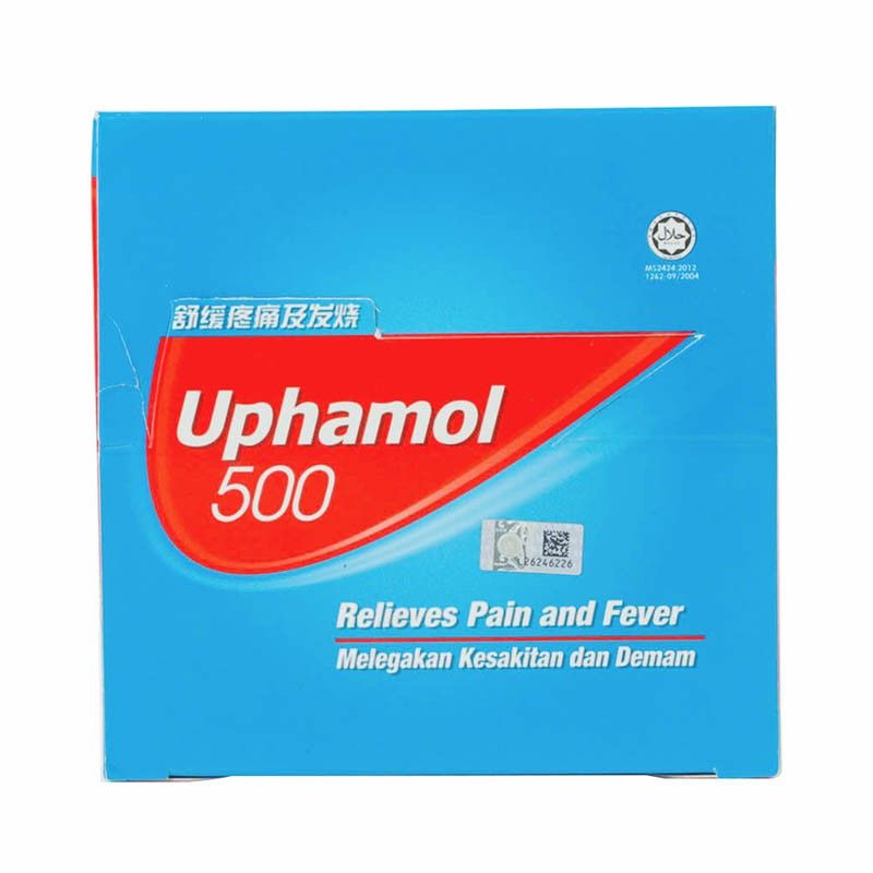UPHAMOL 500 ( 10 tablet X 18 blister ) | Shopee Malaysia