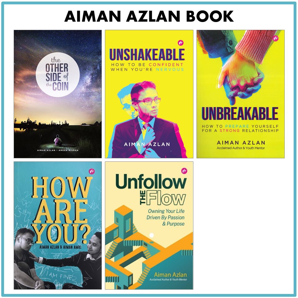 Aiman Azlan Book: The Other Side of the Coin | Unshakeable ...