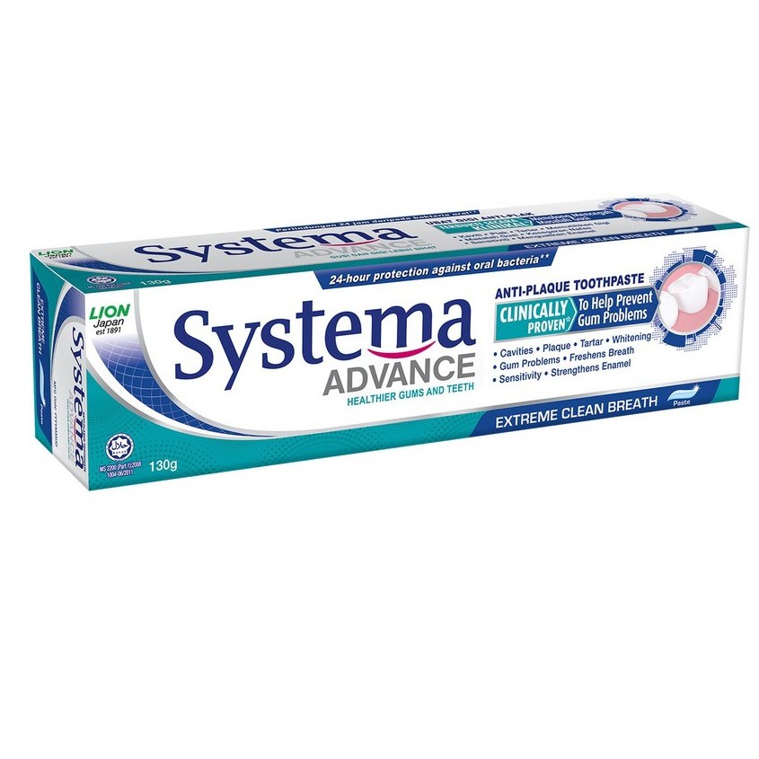 SYSTEMA ADVANCE EXTREME CLEAN BREATH 130G (EXP:12/2026) | Shopee Malaysia