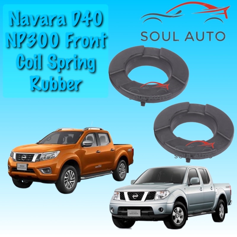 Nissan Navara D40 NP300 D23 (2004-2023 year) Front Coil Spring Rubber ...