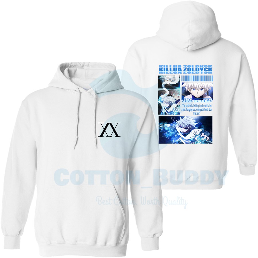 Anime SWEATER HOODIE JACKET HUNTER X HUNTER KILLUA ZOLDYCK GON FREECS ...