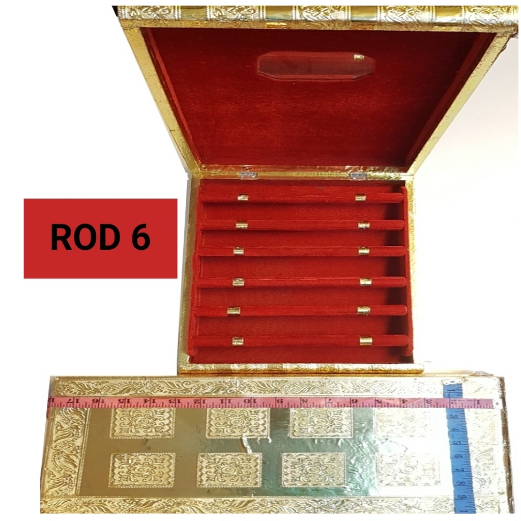 BANGLE BOX ROD 6 (Gold Colour) | Shopee Malaysia