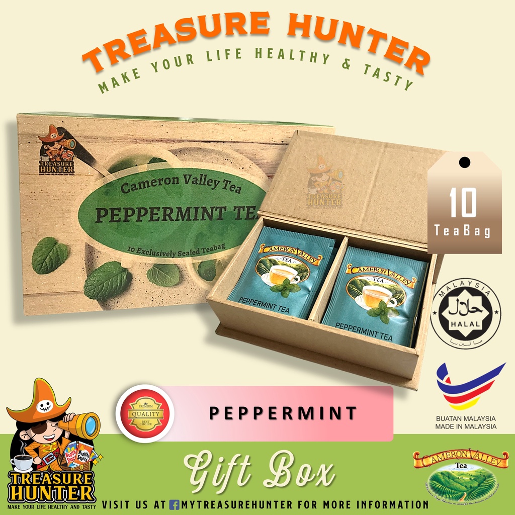 Cameron Valley Peppermint Gift Pack / Trial Kit 10 Individual TeaBags ...