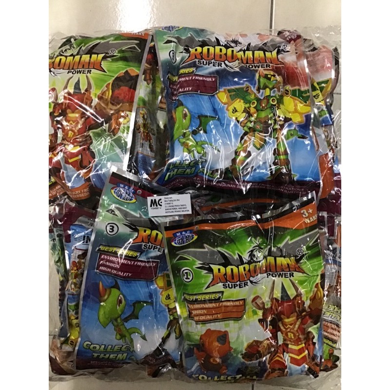 Roboman Super Power (Collect Them All) | Shopee Malaysia