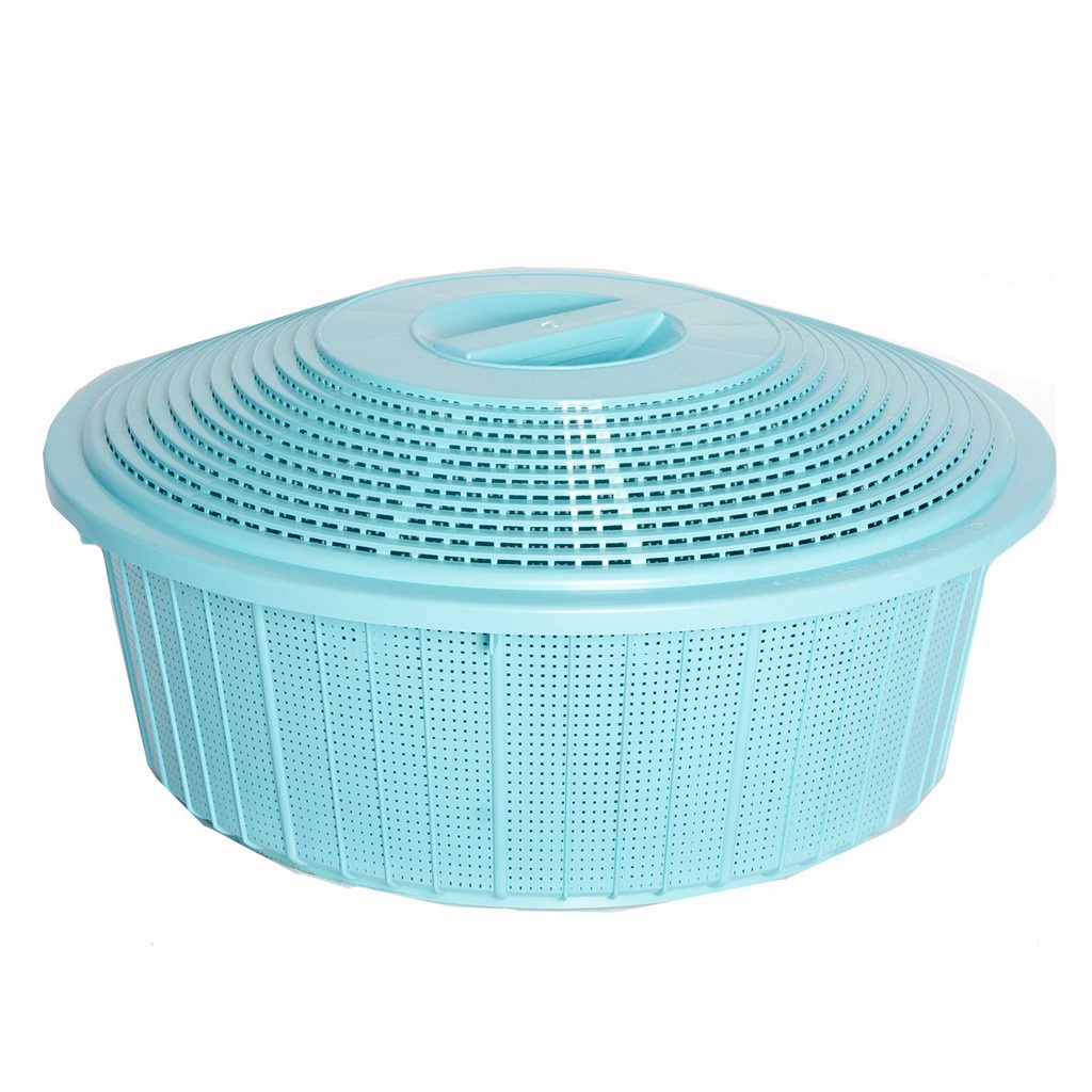 Big Round Strainer and Colander Basket with Cover | Shopee Malaysia