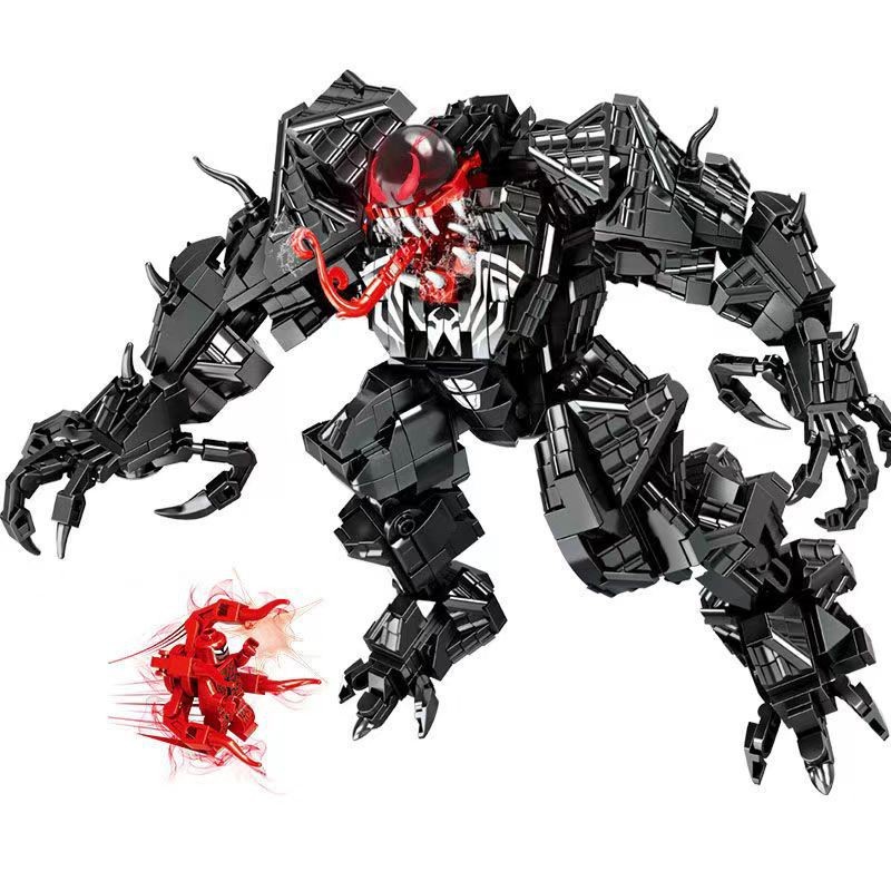 810pcs Marvel Superhero Hot Carnage Battle Venom Model Building Blocks ...