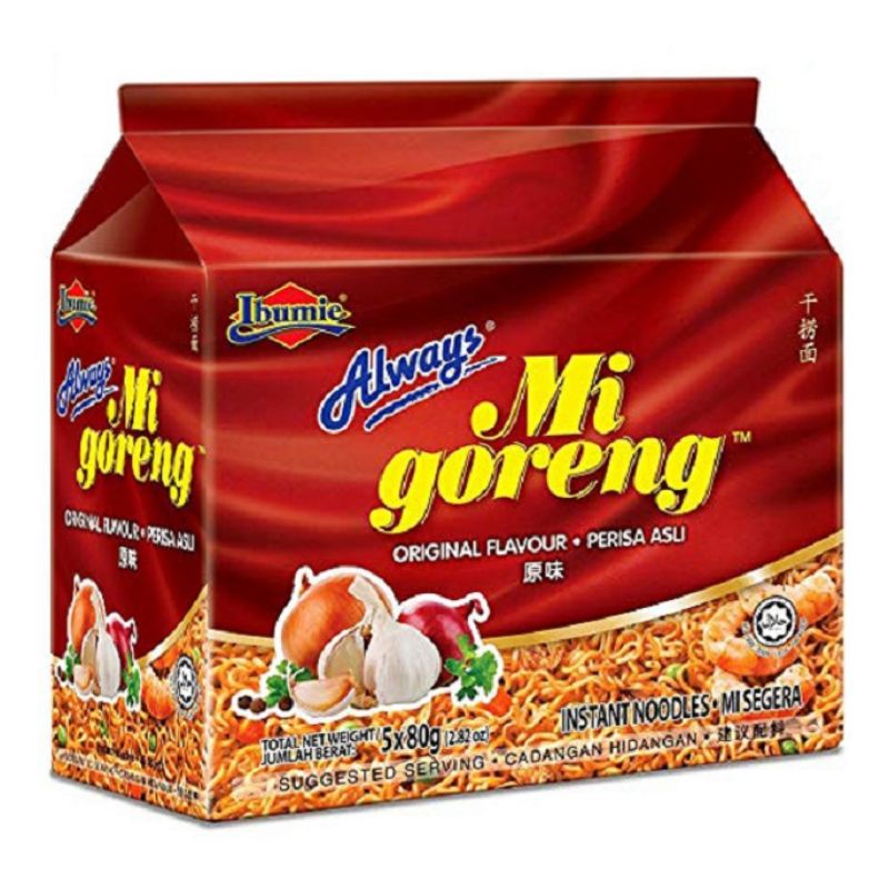 🔥READY STOCK🔥 Ibumie Mi Goreng always perisa asli Instant Mee Fried ...