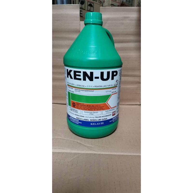 KEN UP herbicide 4 lt Racun Rumput lalang tahan lama glyphosate racun ...