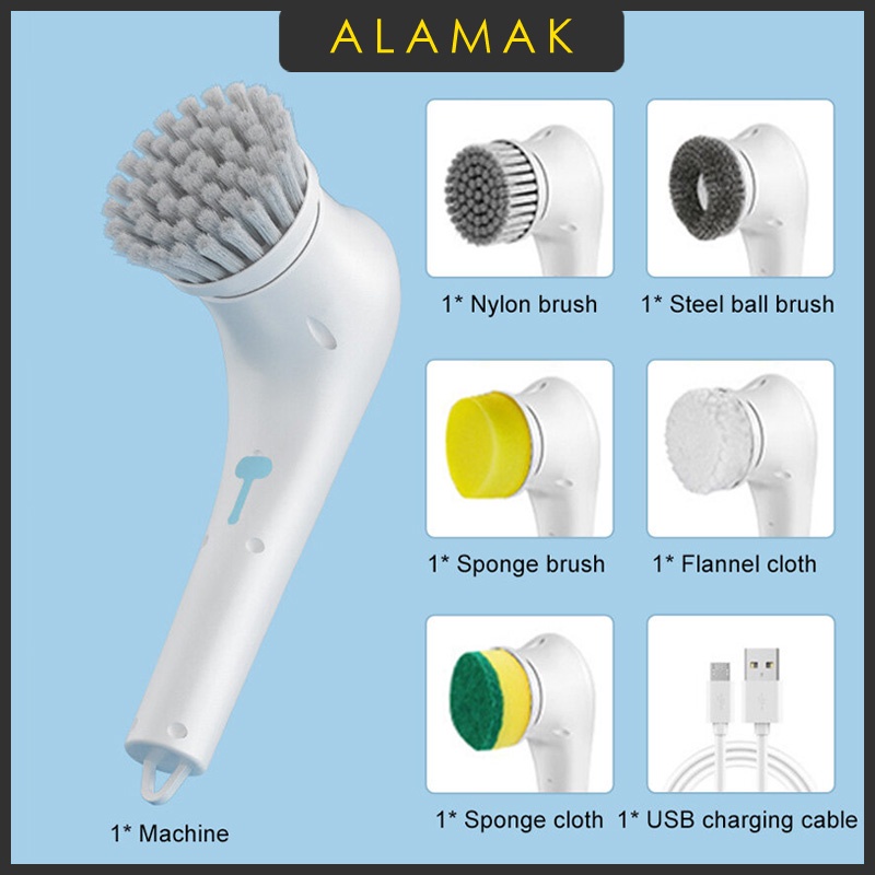 Alamak Wireless Electric Easy Cleaning Tools Robotic Magic Brush ...