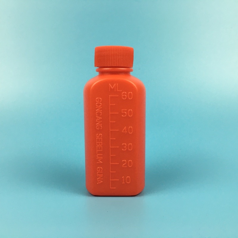 10pcs Dispensing Bottle/ Syrup bottle 60ml/ 90ml (Poison) | Shopee Malaysia