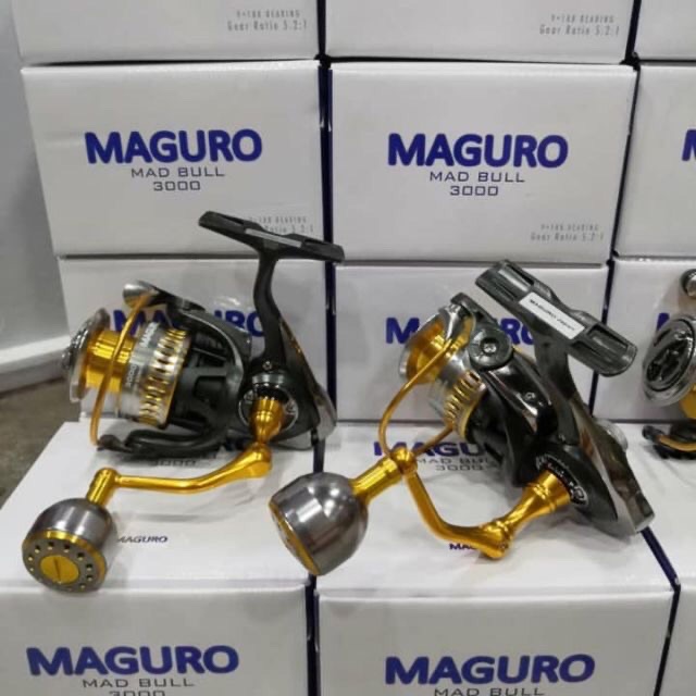 MAGURO MAD BULL SPINNING REEL | Shopee Malaysia