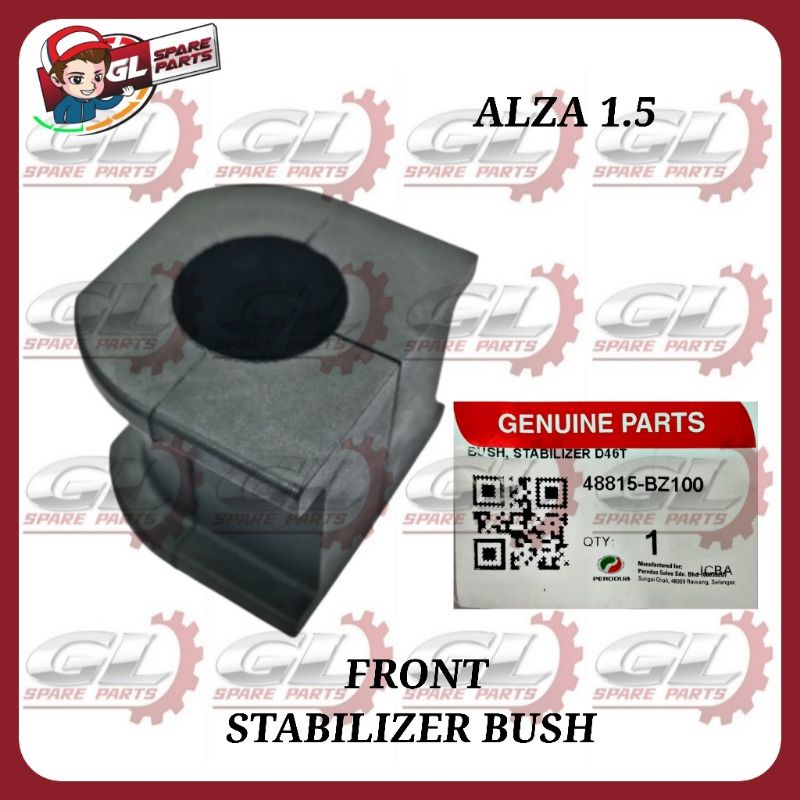 FRONT STABILIZER BUSH ORIGINAL PERODUA ALZA 1.5 (48815-BZ100 ...