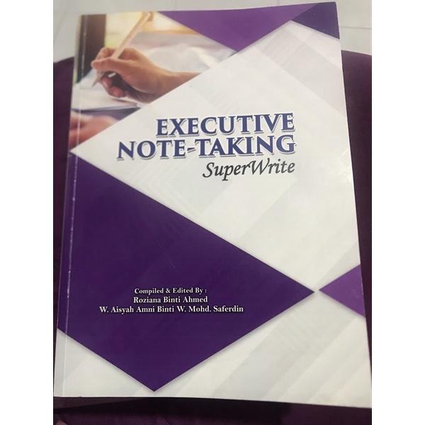 Executive Note-Taking | Shopee Malaysia