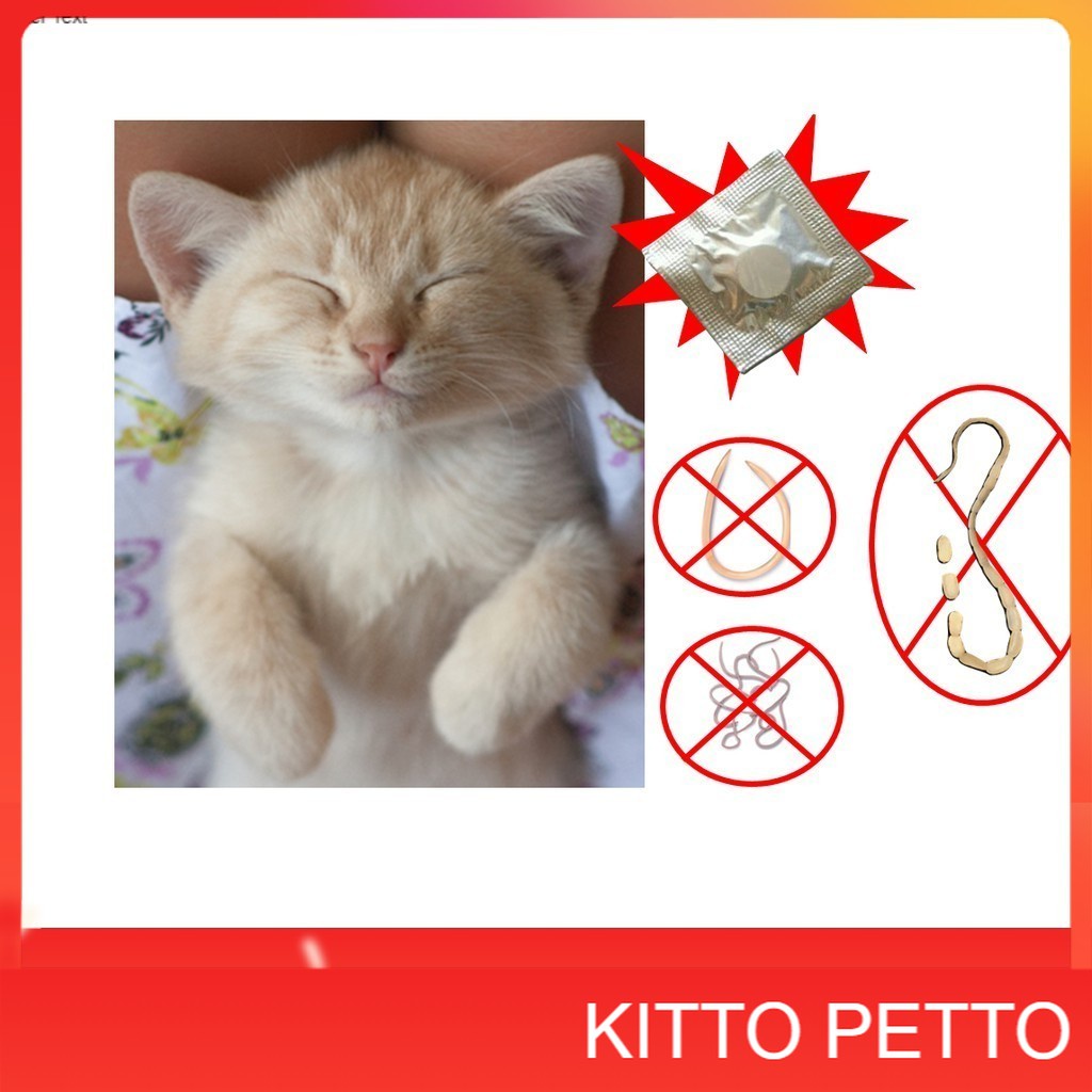 UBAT CACING KUCING TABLET CACING PITA CACING BULAT CACING KERAWIT ...